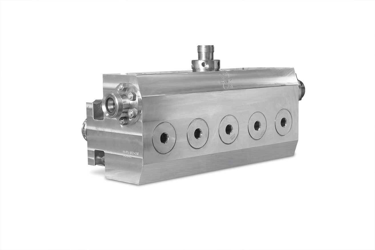 4.5" 2500HP Quintaplex Fluid End - Spectra Services