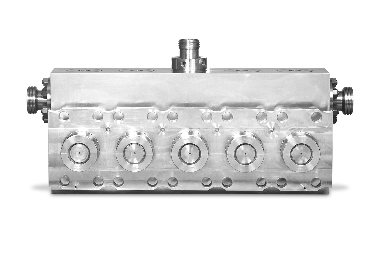 4.5" 2500HP Quintaplex Fluid End - Spectra Services